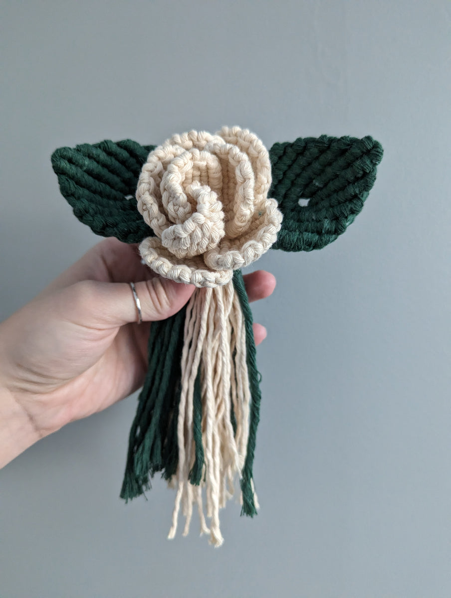 Macrame Rose DIY Kit